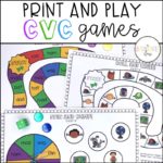 3 CVC Games for Teaching Short Vowels - A Differentiated Class